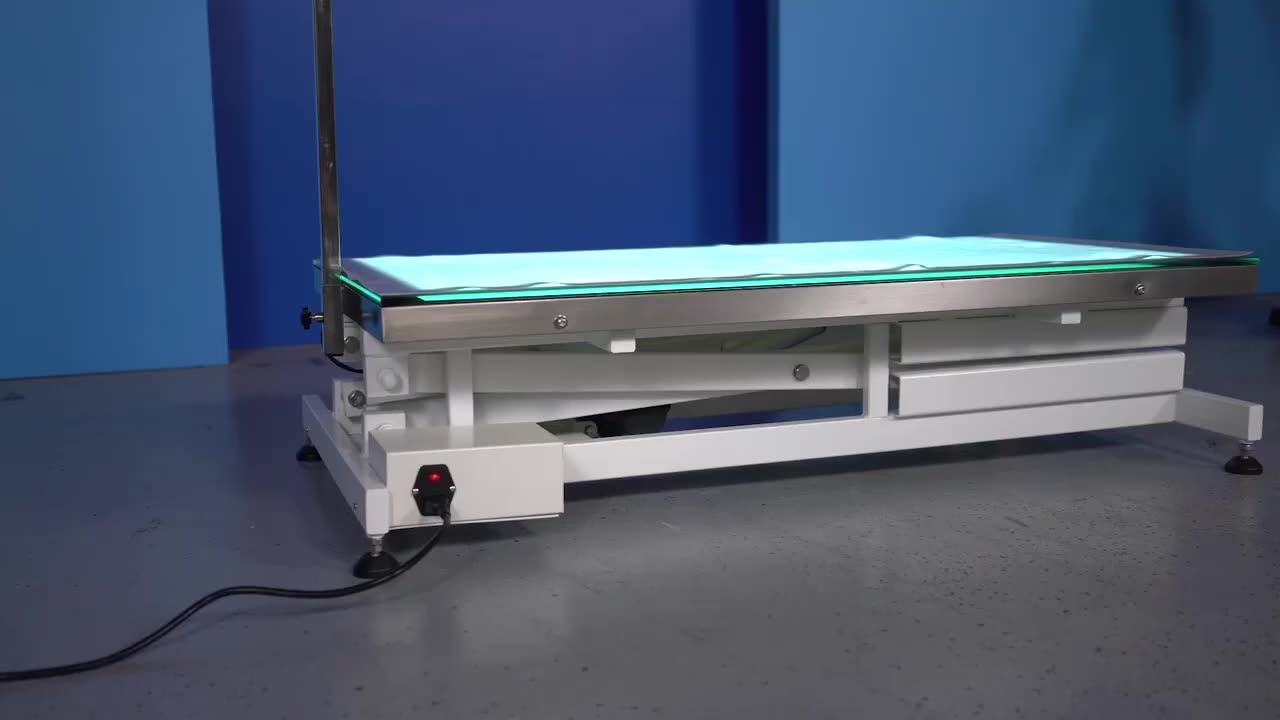 Adjustable Height Folding Hydraulic Air Lifting Led Illuminated Pet ...