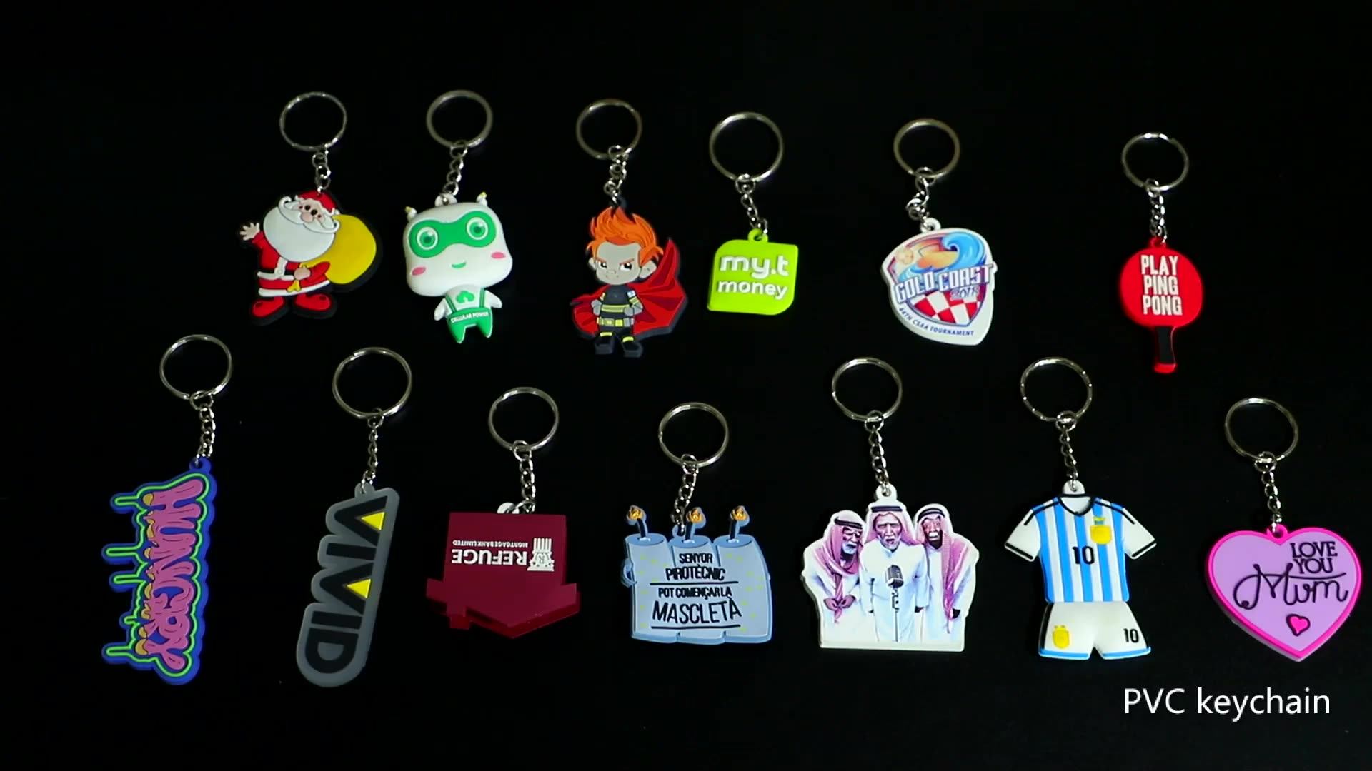 Custom Design Keychain Soft 2d Rubber Pvc Key Chain - Buy Soft 2d ...