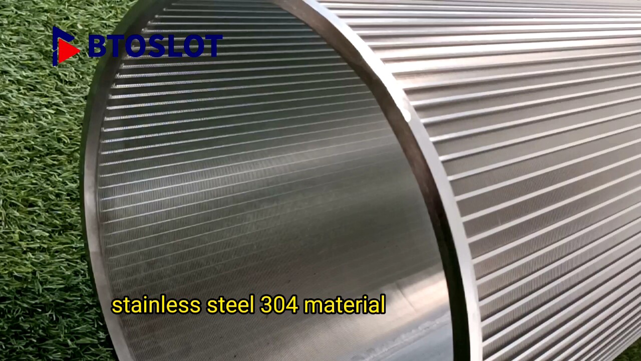 Wedge Wire Screen Fish Ponds Aquaculture Static Sieve Screen Rotary ...