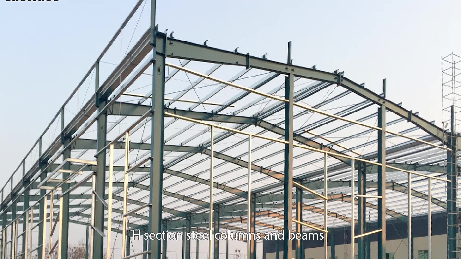 Low Cost Construction Pre Engineered Steel Buildings Function Hall ...