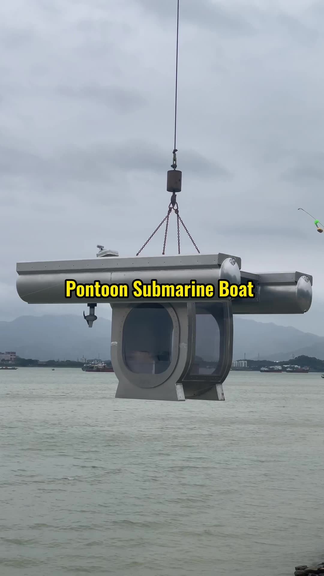 Luxury Electric Catamaran With Submarine Capsule For Underwater ...