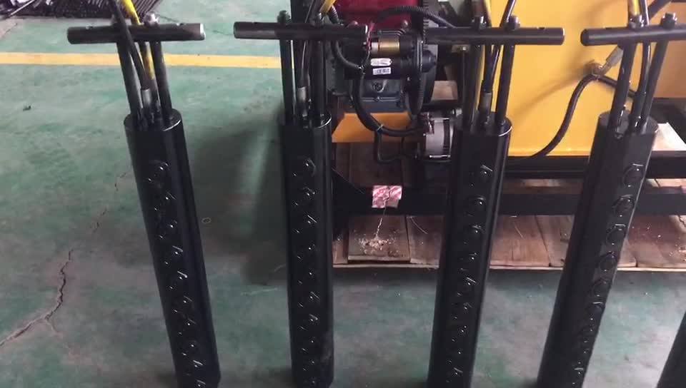 Hydraulic Rock Splitter With Power Pack For Natural Stone - Buy ...