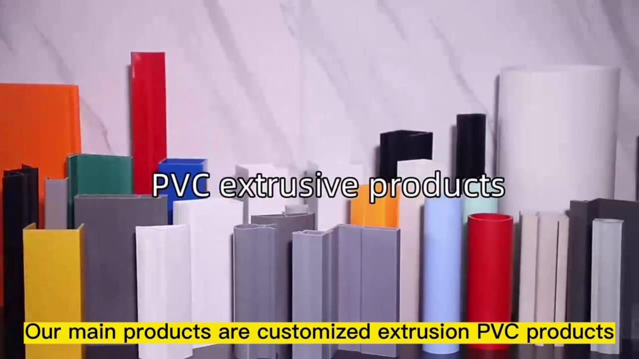 Custom Plastic Extrusion Tube Pipe Furniture Grade Pipe Pvc Coloured ...