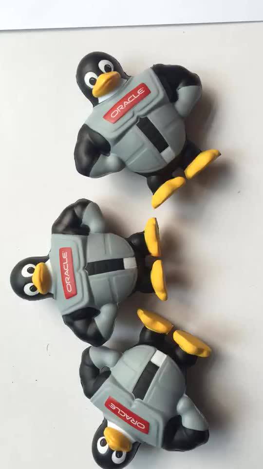 Yufeng Animal Pu Foam Anti Stress Standing Penguin Stress Reliever ...