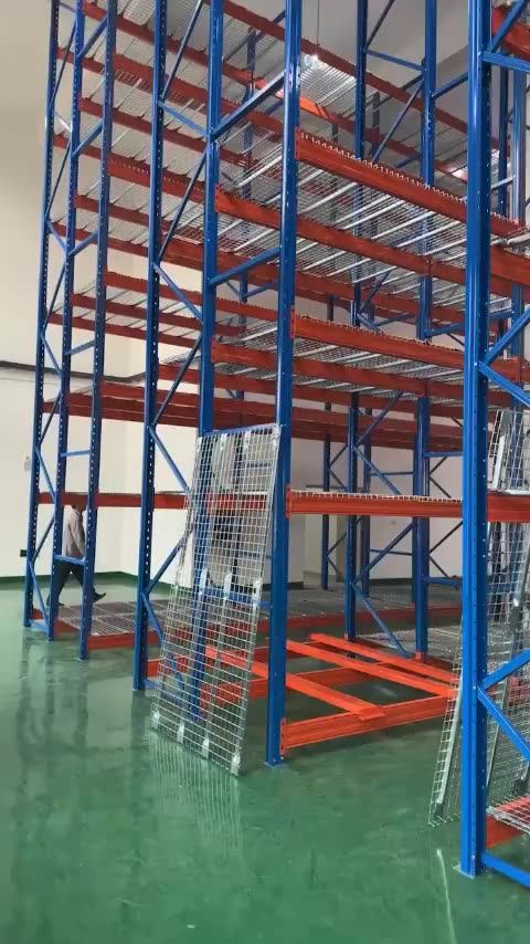 Heavy Duty 5000kg Per Layer Warehouse Storage Pallet Rack With ...