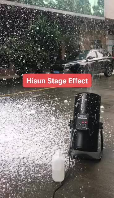 Stage Large Snow Machine Factory 2000w Artificial Snow Ice Maker Events ...