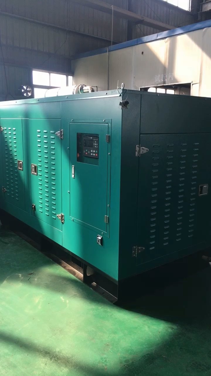 200kw Natural Gas Powered Engine Silent Canopy Generator Cng/png/lng ...