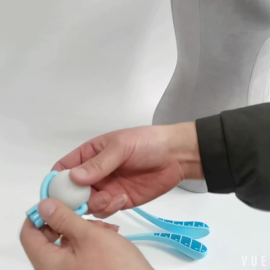 5 Wheel Dual Pressure Point Cervical Neck Massager Pinpoint Roller Neck ...