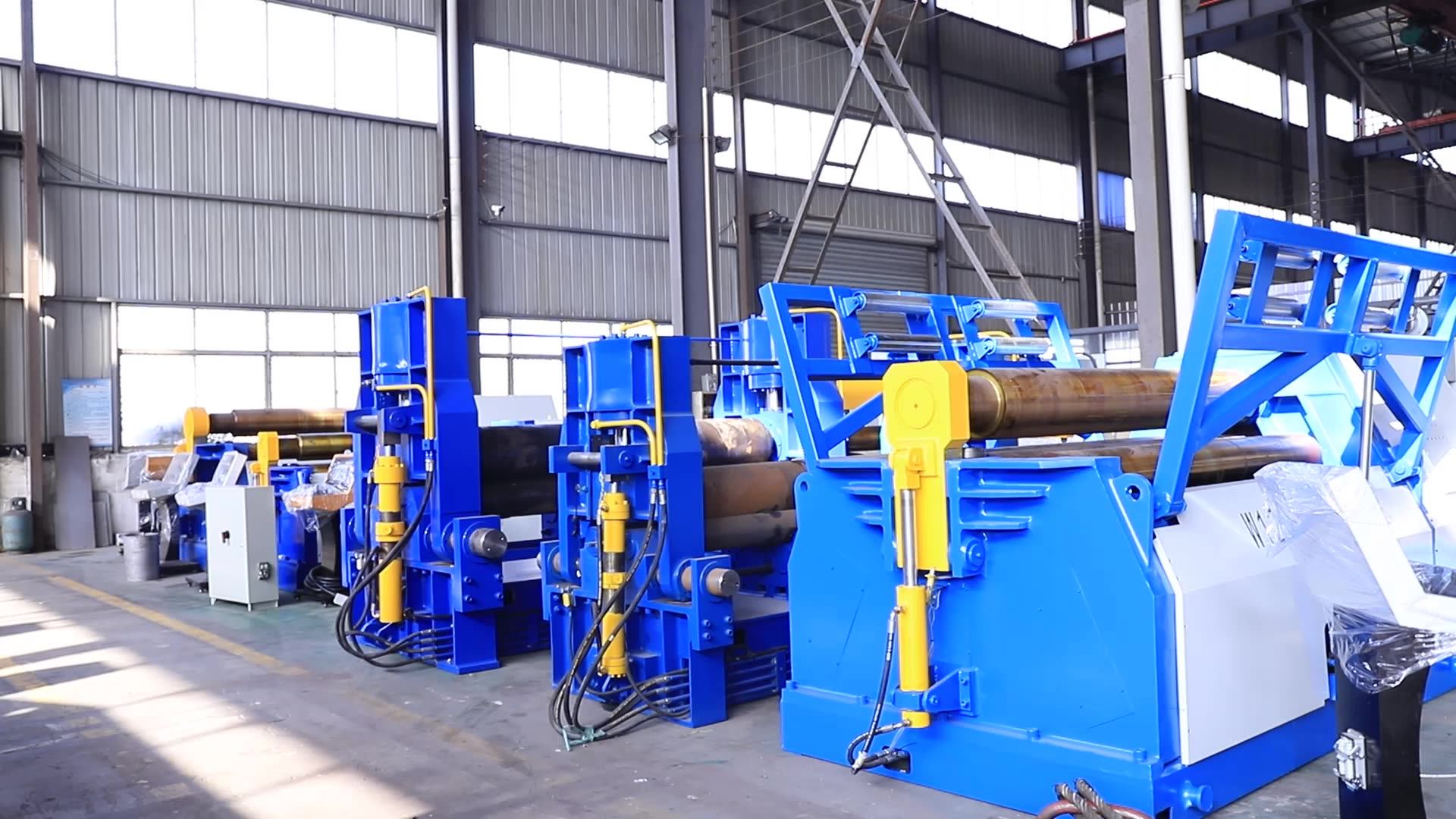 W24s 3 Roller Hydraulic Carbon Steel Angle Iron Bender Machine - Buy ...