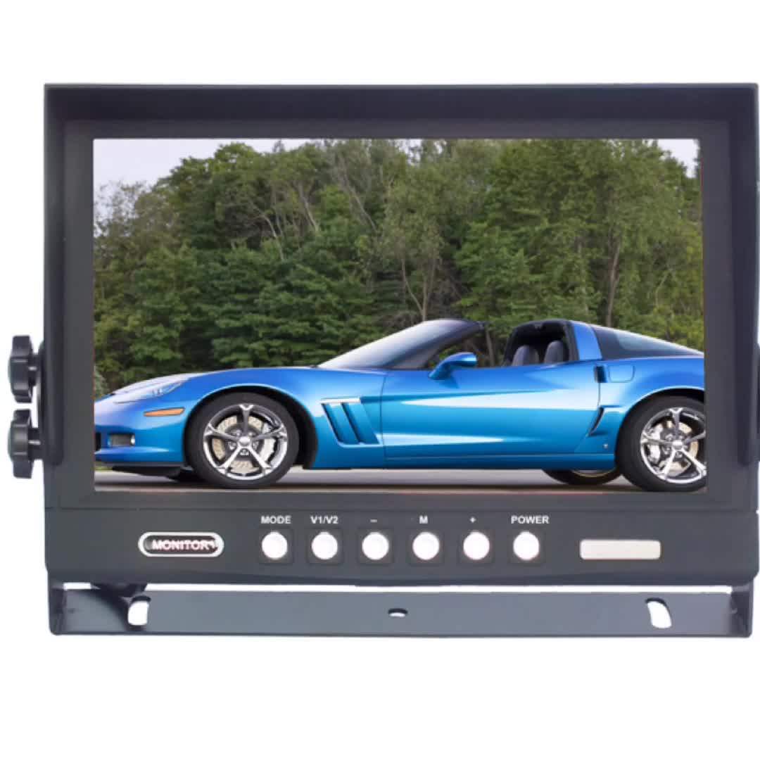 9" Tft Lcd 4 Ways Car Truck Rear View Display Headrest Touch Screen ...