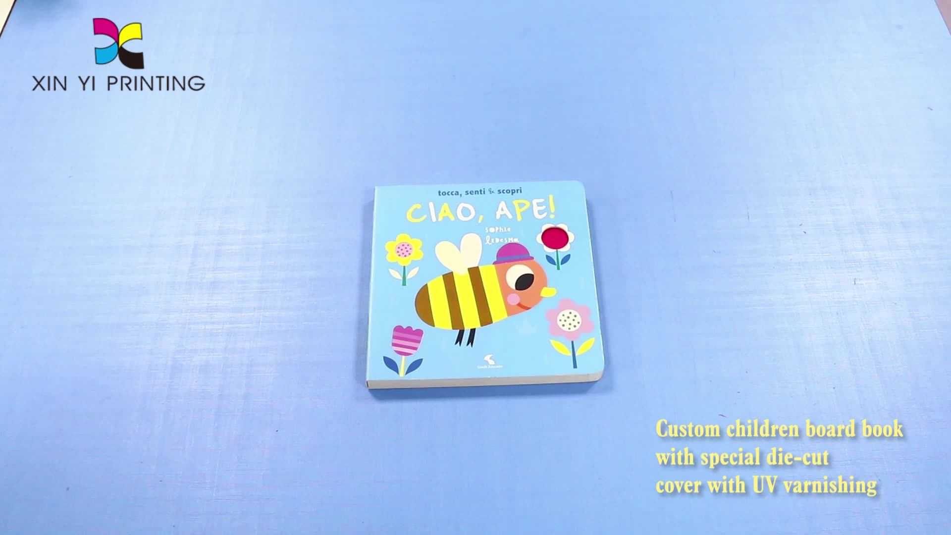 Factory Custom Kids Board Book Publishing Printing Services Children ...