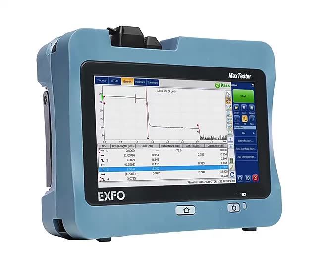 Exfo Max-945-sm1 1310/1550nm Olts Exfo Maxtester Sm Optical Loss Test ...