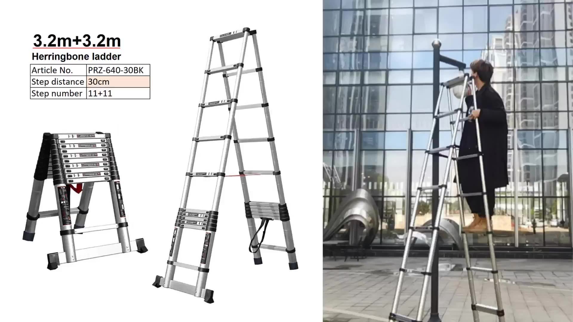 Modern Design Extendable A Frame Ladder High Quality Telescopic ...