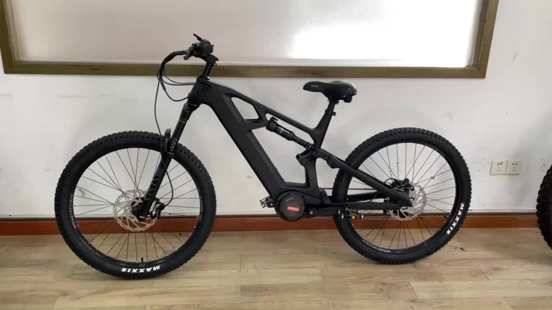 Bafang Ultra Mid Drive Ebike 48v 1000w Full Suspension Electric Bicycle ...