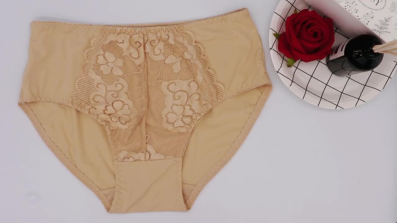 Soft High Waist Female Underwear Plus Size Women's Underwear ...