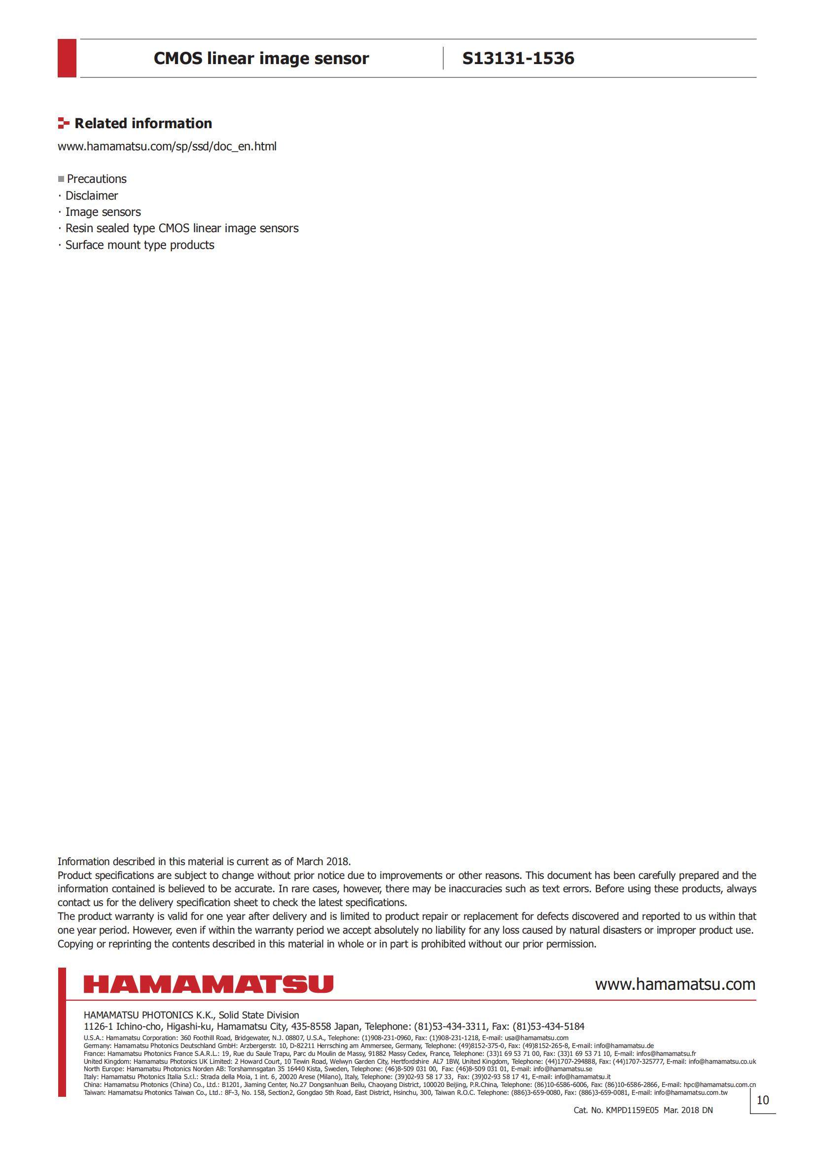 CMOS线阵图像传感器5.5×63.5um，1536 pixels 条形码读取器编码-阿里巴巴