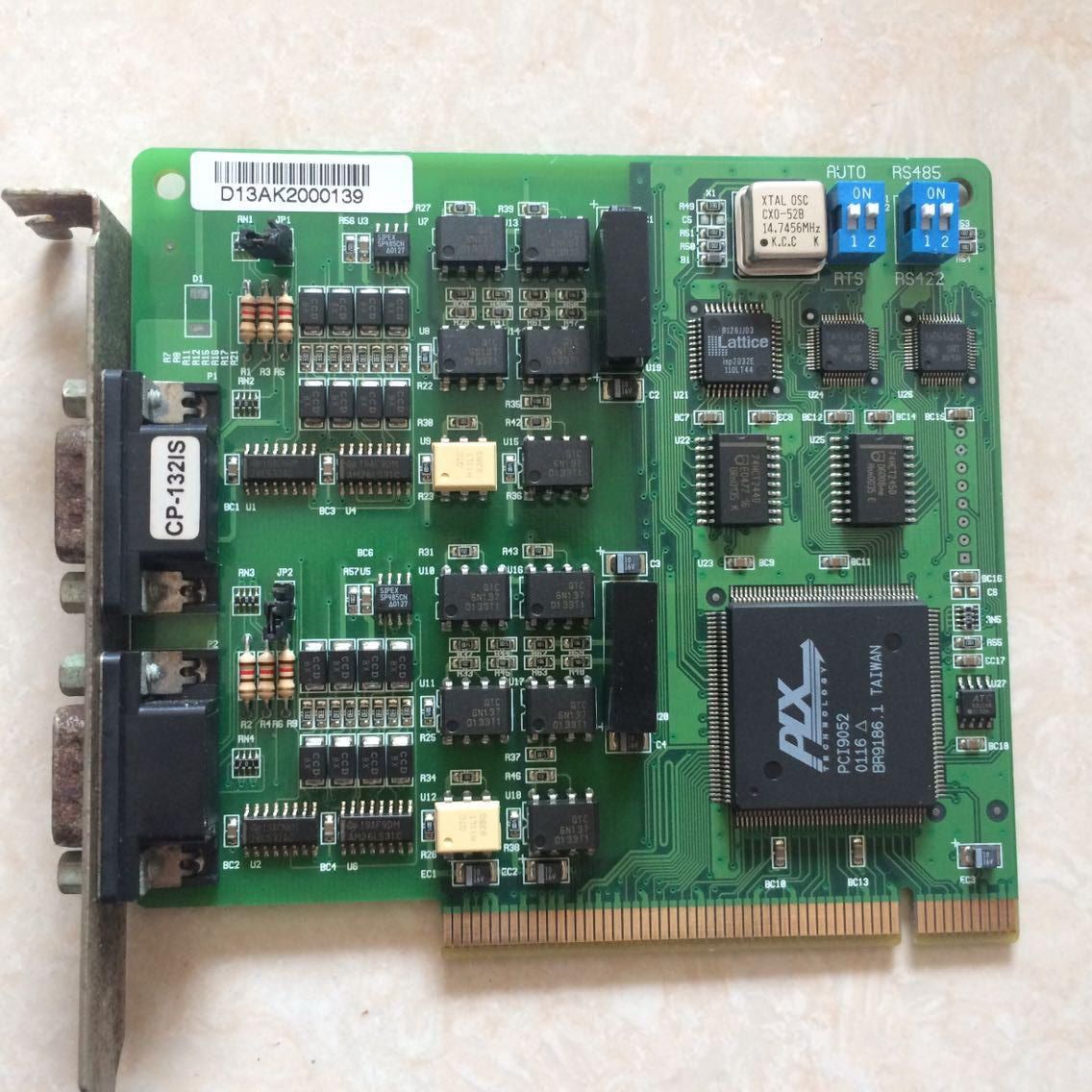 Moxa cp-132is cp-132i rs-422/485 pci multi-serial port card, the ...