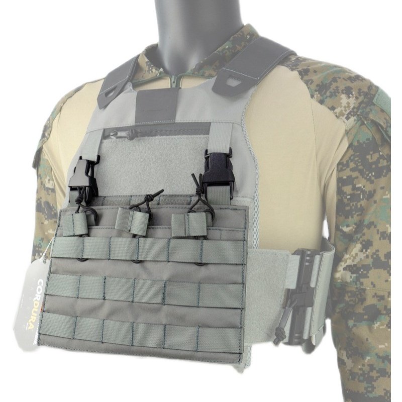 [USD 32.80] FCSK Tactical Vest Triple Front Panel MOLLE front flap ...