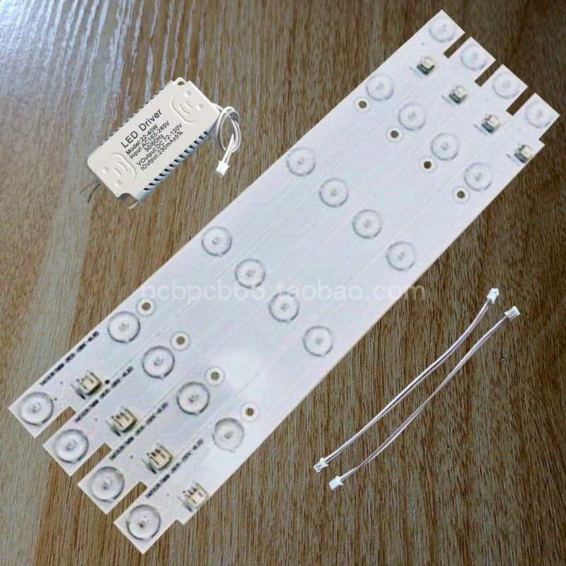 透镜345X26.5MM-2835-2B3C-6LED吸顶灯长条灯9W | BuyEChina is your China (Taobao ...