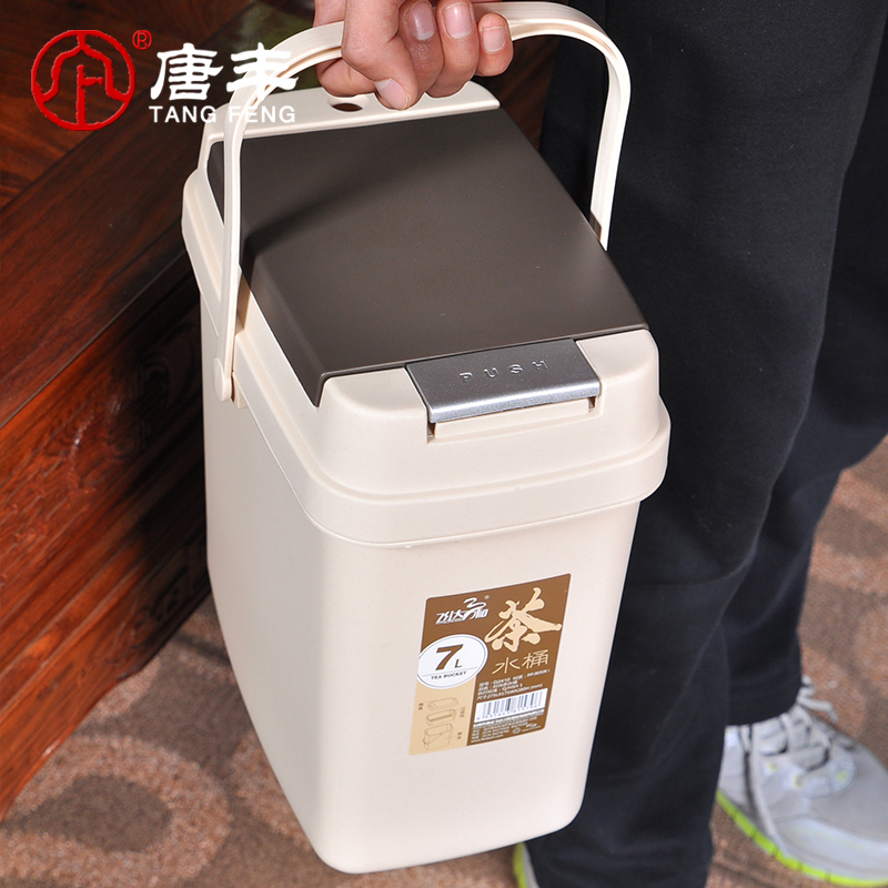 [USD 42.23] Tangfeng tea bucket slag bucket tea bucket household tea ...