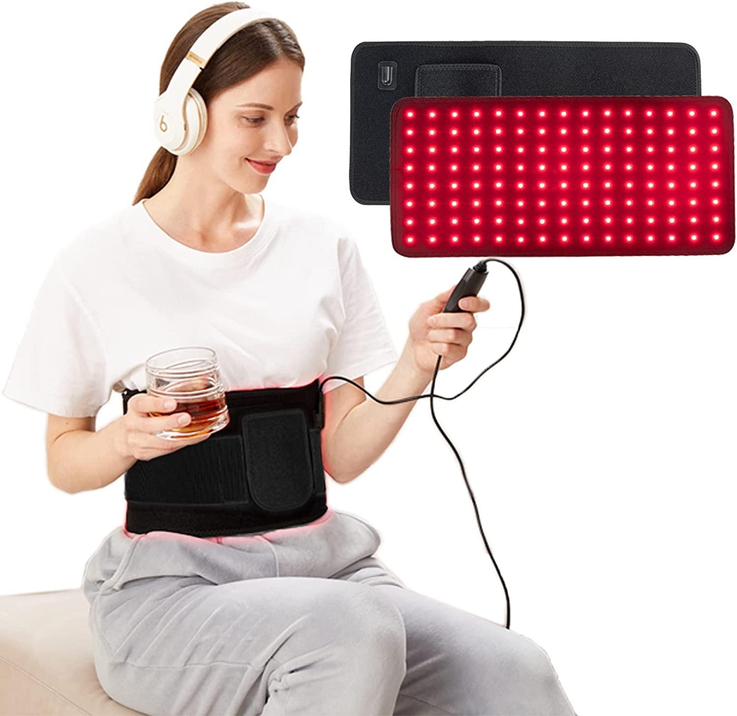 The red light back pain physiotherapy belt is a great way to relieve ...