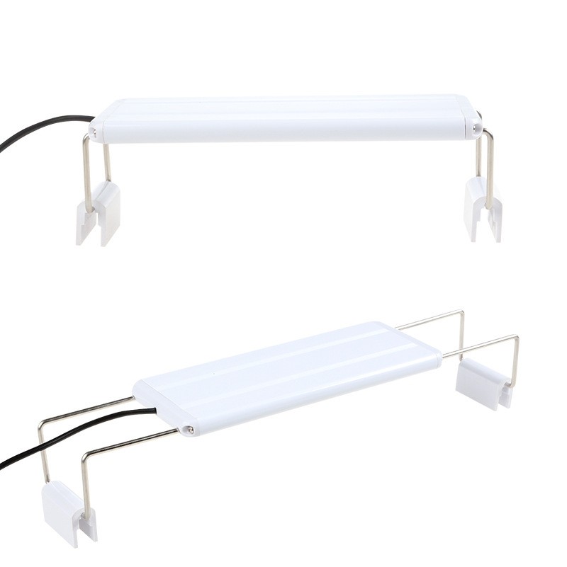 [USD 10.56] Six rows of led fish tank lamp with blue and white light ...