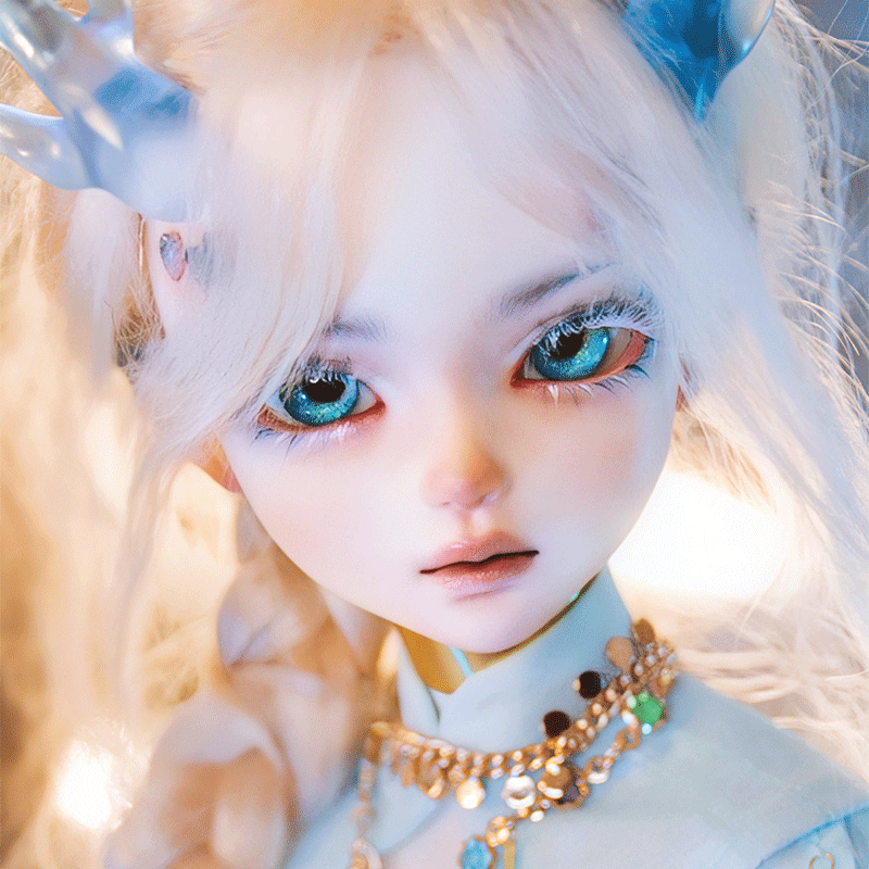 FMD竹月 原创正版BJD娃娃龙女4分官方正版SD娃玩偶人偶 素体裸娃