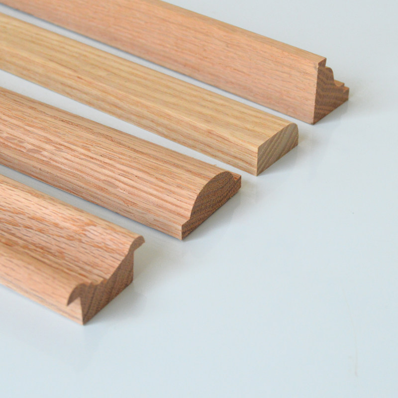 Solid wood line decoration Ash willow red oak Central European style ...