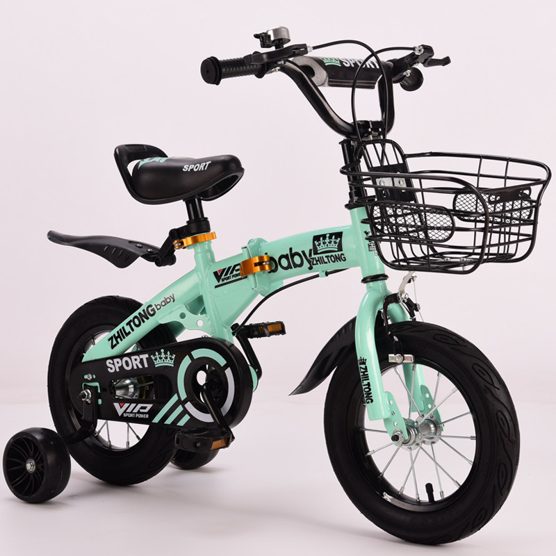 Buy Children's bicycle folding buggy 2-3-4-6-7-8 year old male and ...