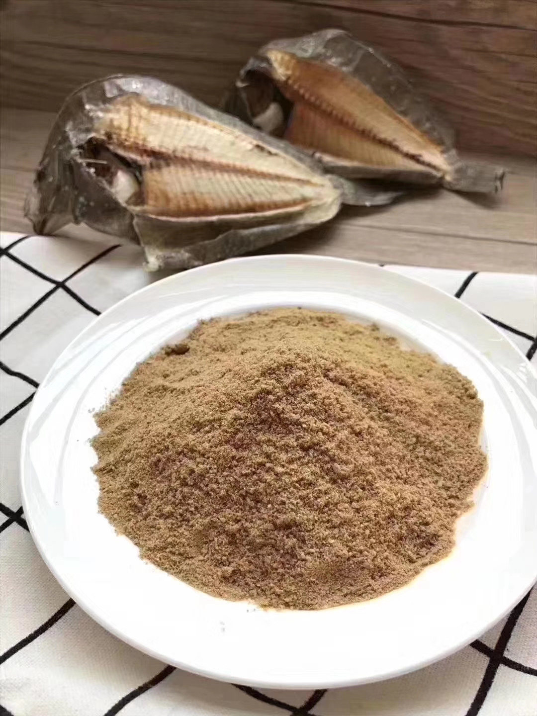 Chaoshan earth fish meal dried hematite preserved powder halibut flat ...