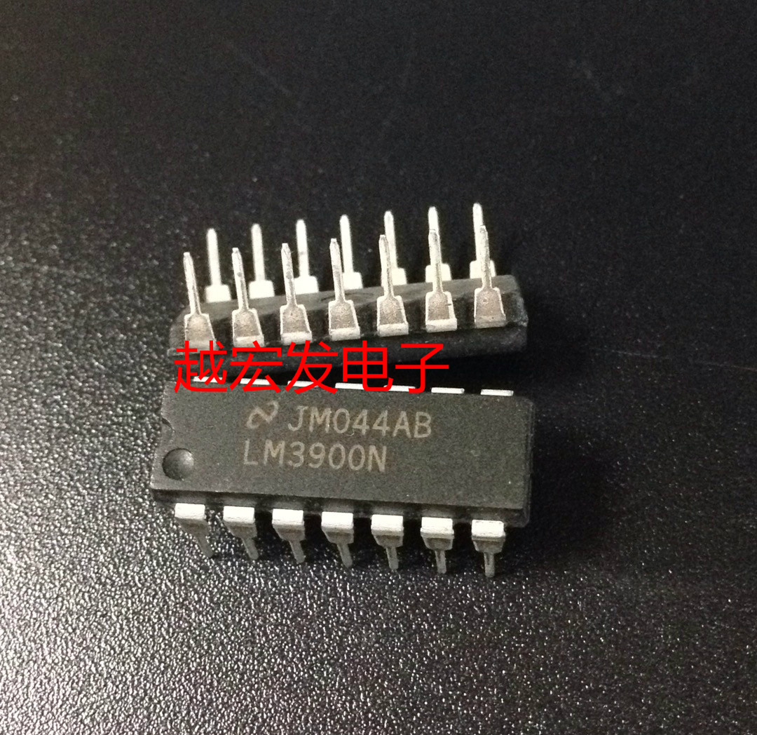 LM3900N LM3900CN 四运放功放IC芯片 DIP-14