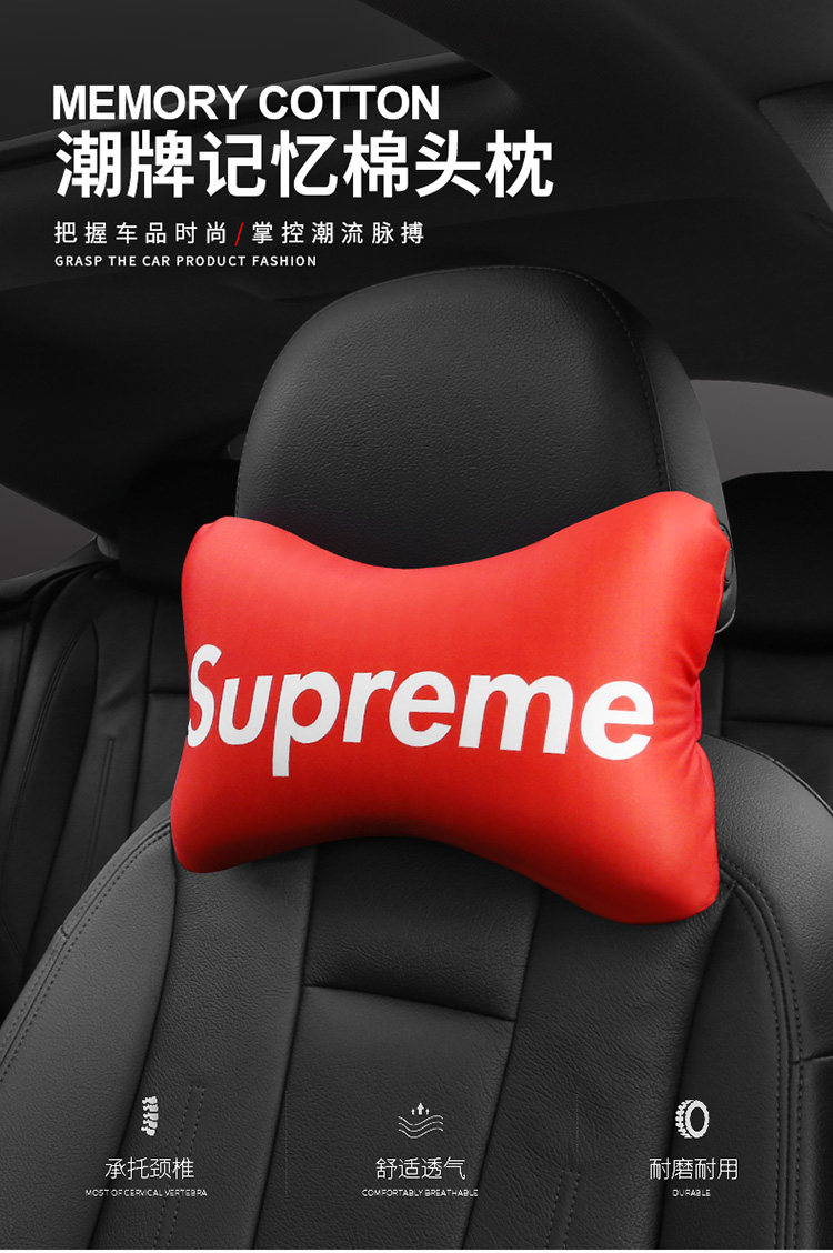 Car headrest cartoon pillow car memory foam for all seasons universal ...