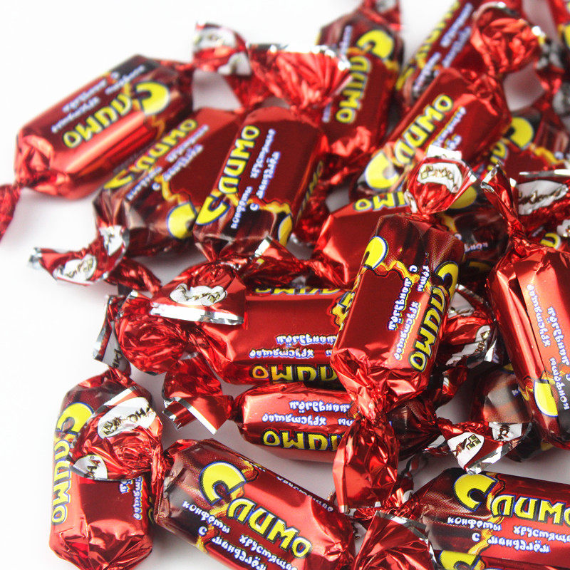 俄罗斯阿孔特牌斯利莫扁桃仁巧克力味夹心糖500克为何受到追捧？好吃吗？-喜糖-淘宝好物网