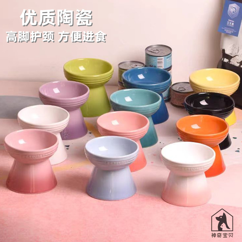 Le cool ceramic cat bowl can be so stylish even for pets to eat? 🐾