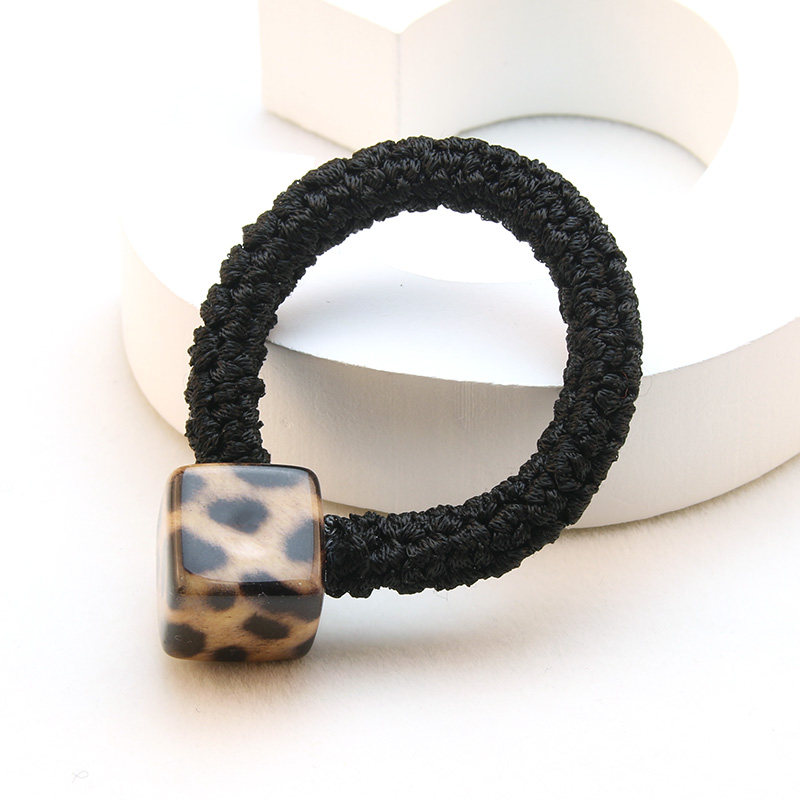 [USD 5.67] Bao WEN Hair Strap Horsetail Hair Strap Korean Black ...