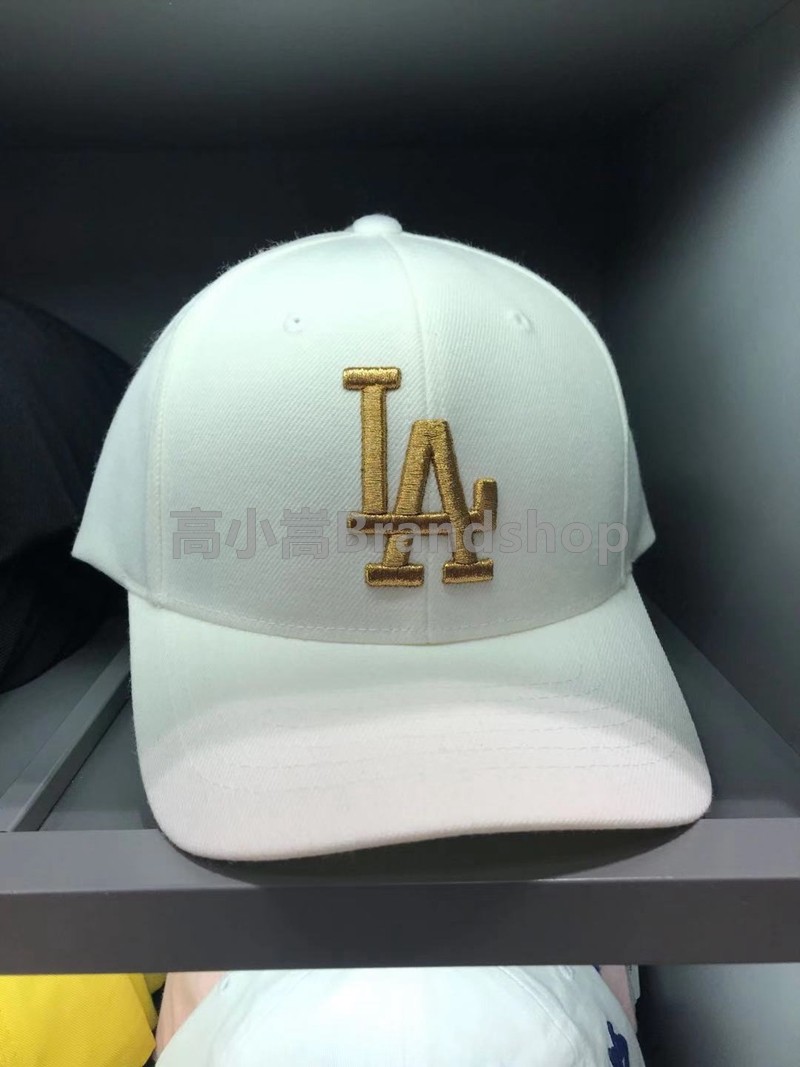 Korean MLB big logo embroidered unisex classic adjustable baseball cap ...