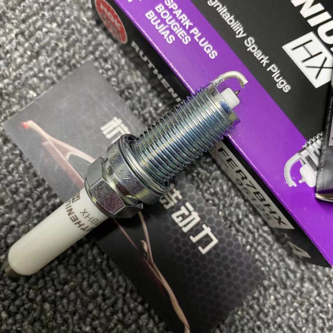 NGK HX double ruthenium gold spark plug LFER7BHX 95125 fit Volkswagen Audi third generation ...