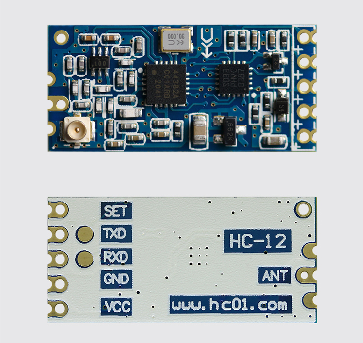 HC-12无线模块433MHz接收发射1km串口通信透传数传si4438组网-阿里巴巴
