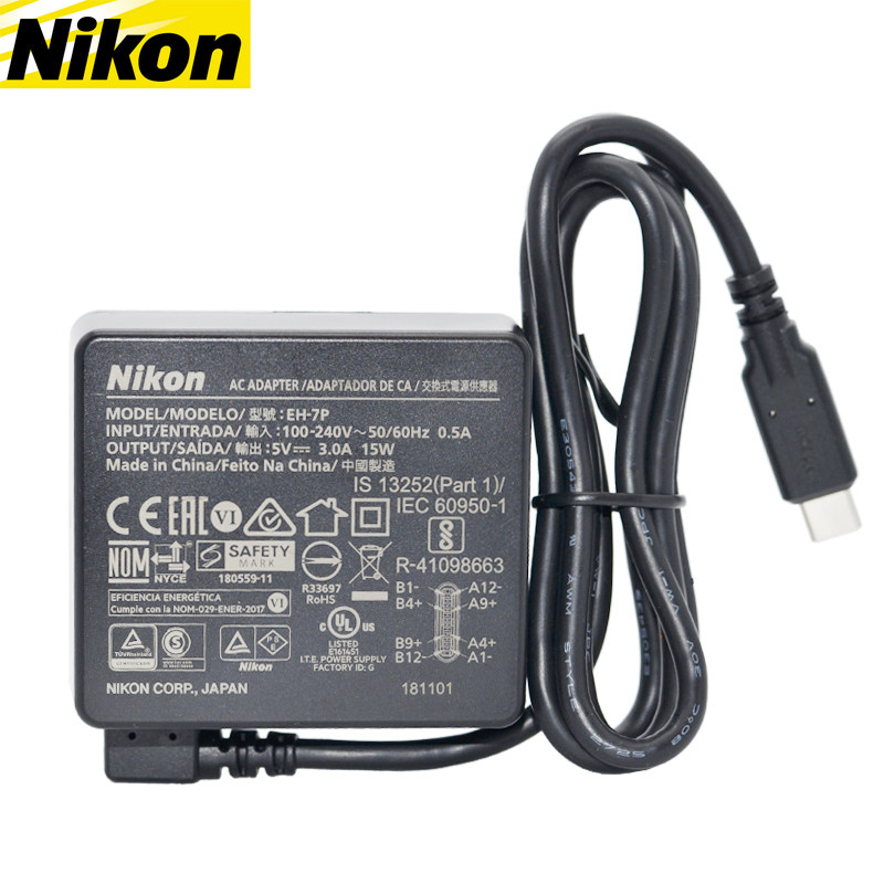 尼康相机充电新革命：EH-7P Type-C直充适配器，拯救你的电量焦虑⚡-数码相机充电器-淘宝好物网
