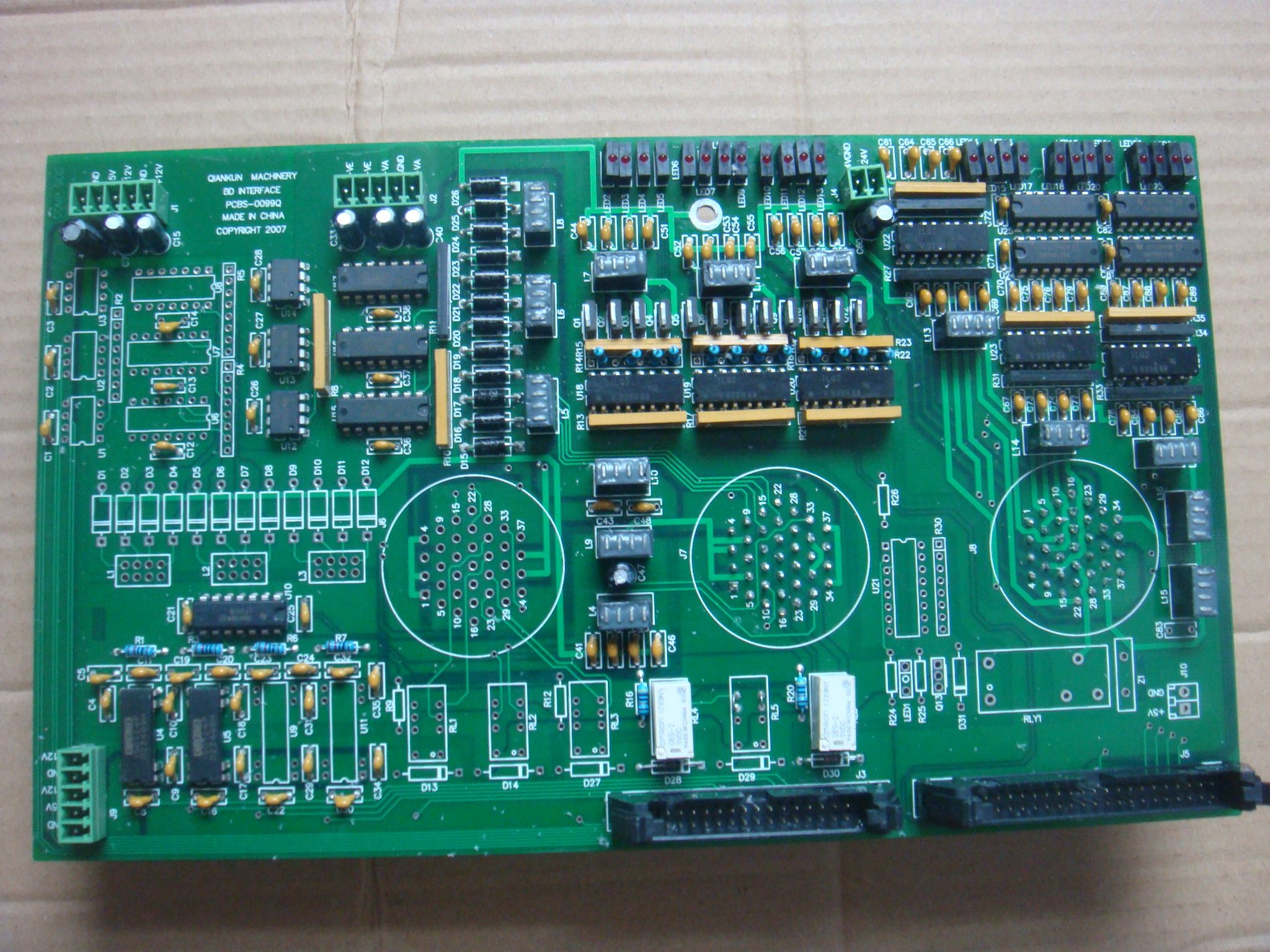 USA Hypertherm MICRO EDGE CNC control system IO board PCBS-0091 input ...