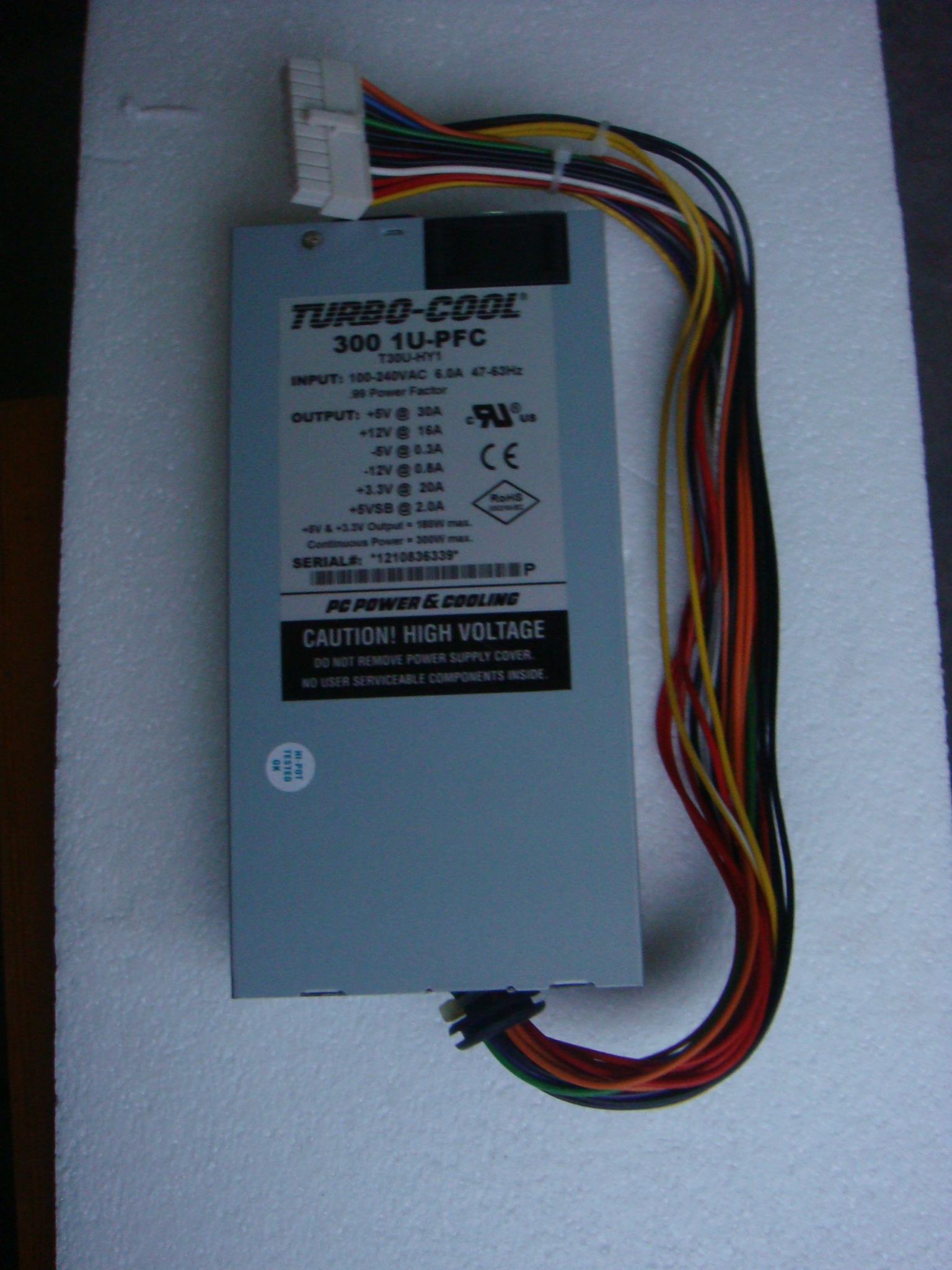 TURBO-COOL 300 1U-PFC T30U HY1 large power supply American Hypertherm EDGE large power supply