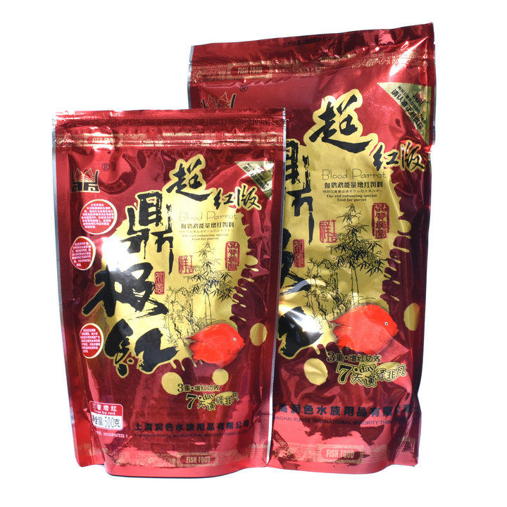 Real-world test of dingji red fish food! the color-enhancing feed for ...