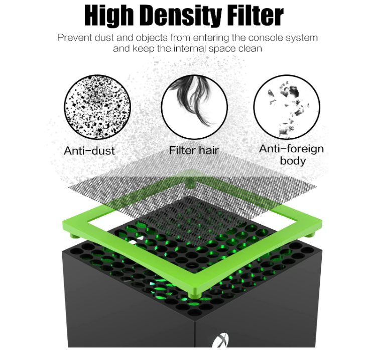 Xbox dust filter bracket + cooling artifact: 🎮 Protect your xbox series ...