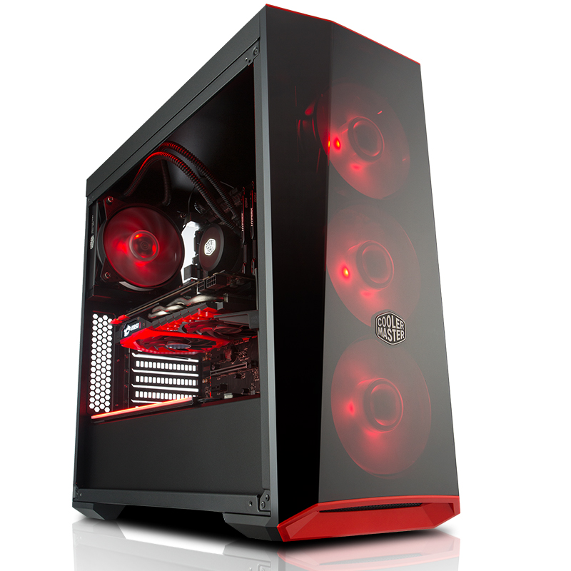 Купить Корпус для ПК Кулер мастер masterbox лайт 5 стороне через шасси ...