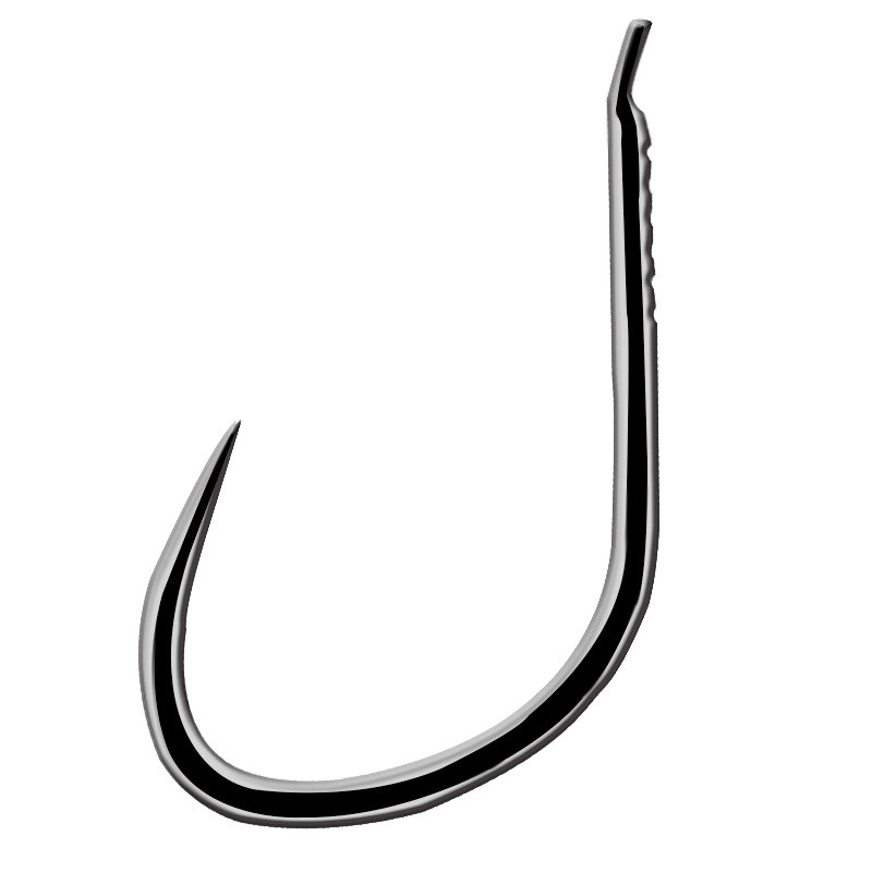 BKK black king Kong one through carp competitive fish hook No barbed ...