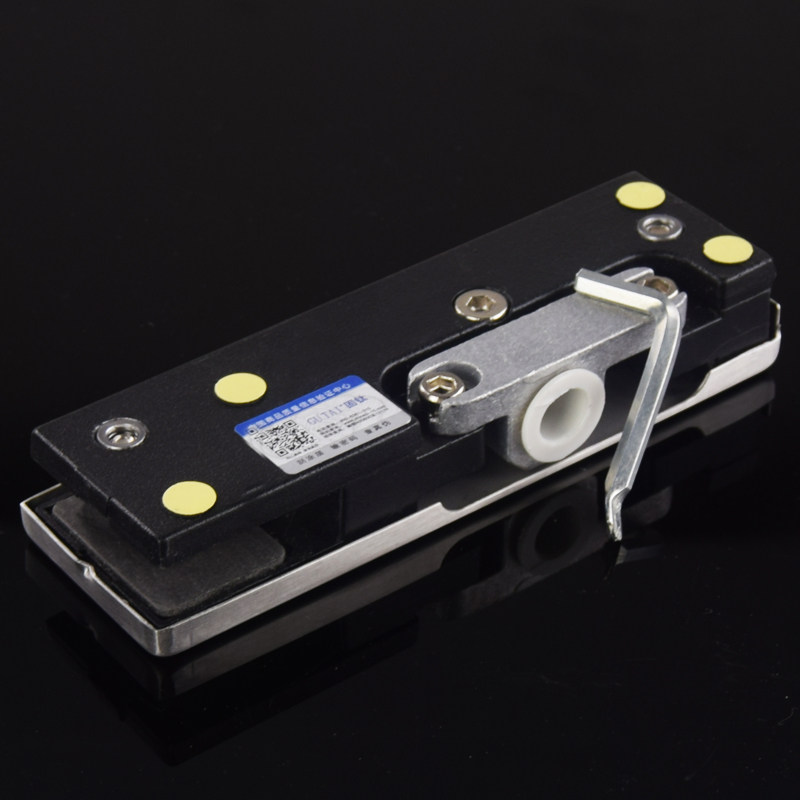 Solid titanium 304 stainless steel glass door upper clip Ground spring ...