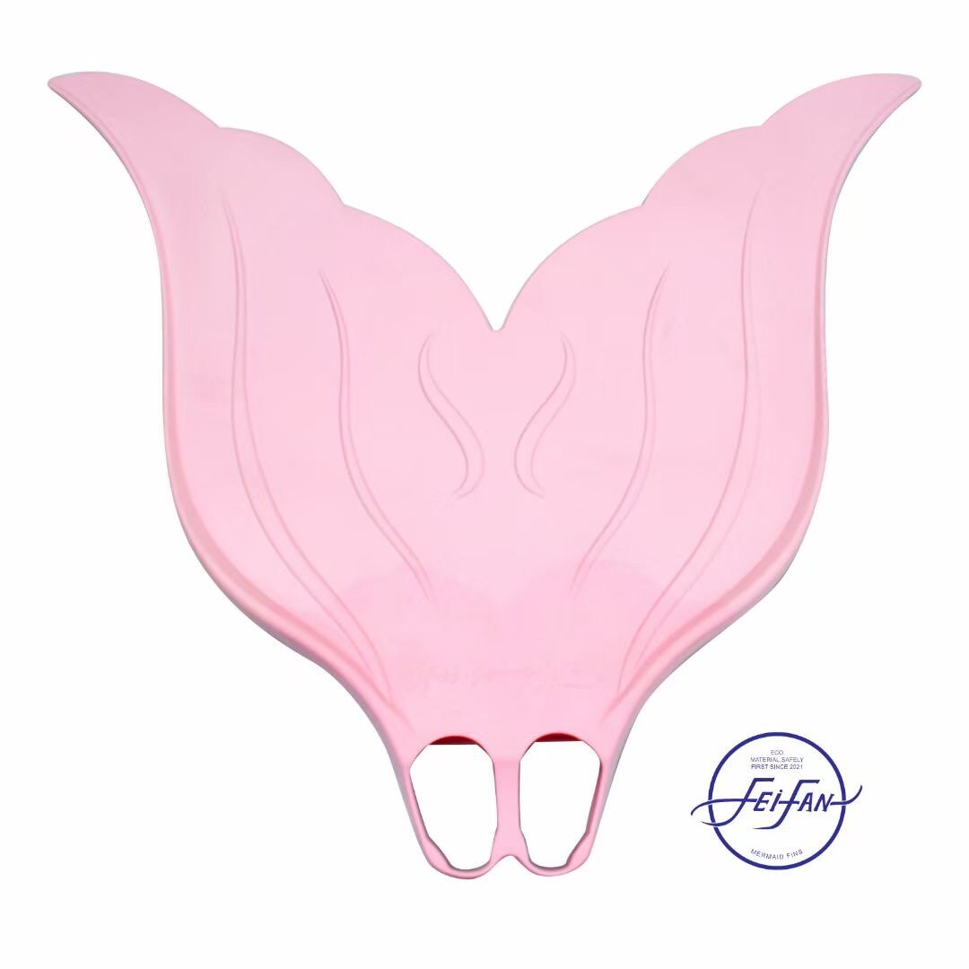 [USD 148.30] Domestic Mermaid Flippers Female Rubber Adult Diving ...
