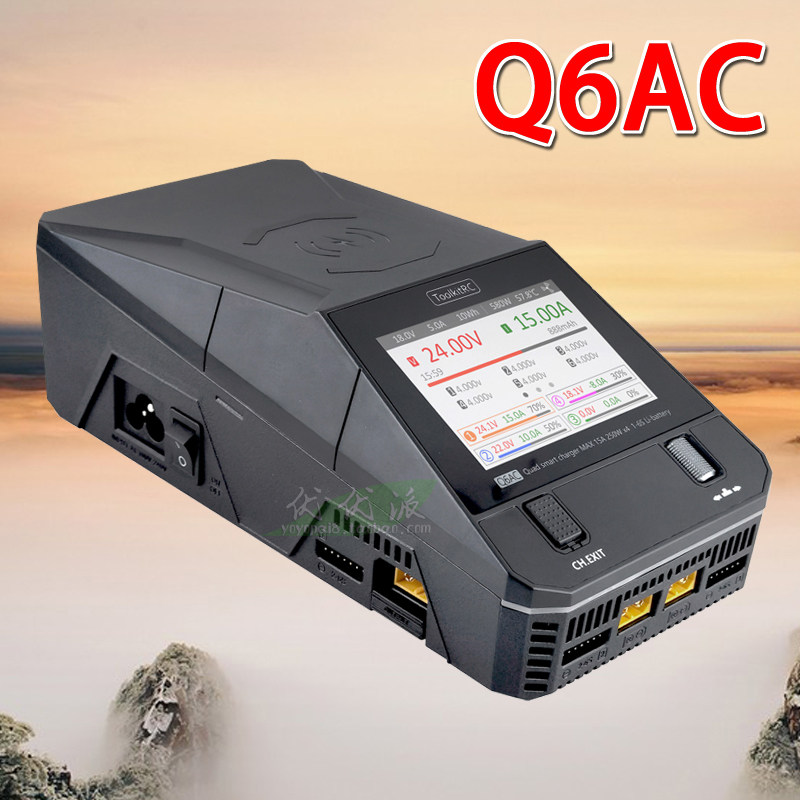Toolkitrc q6ac charger: your new multi-channel charging favorite! 🔋 🚀