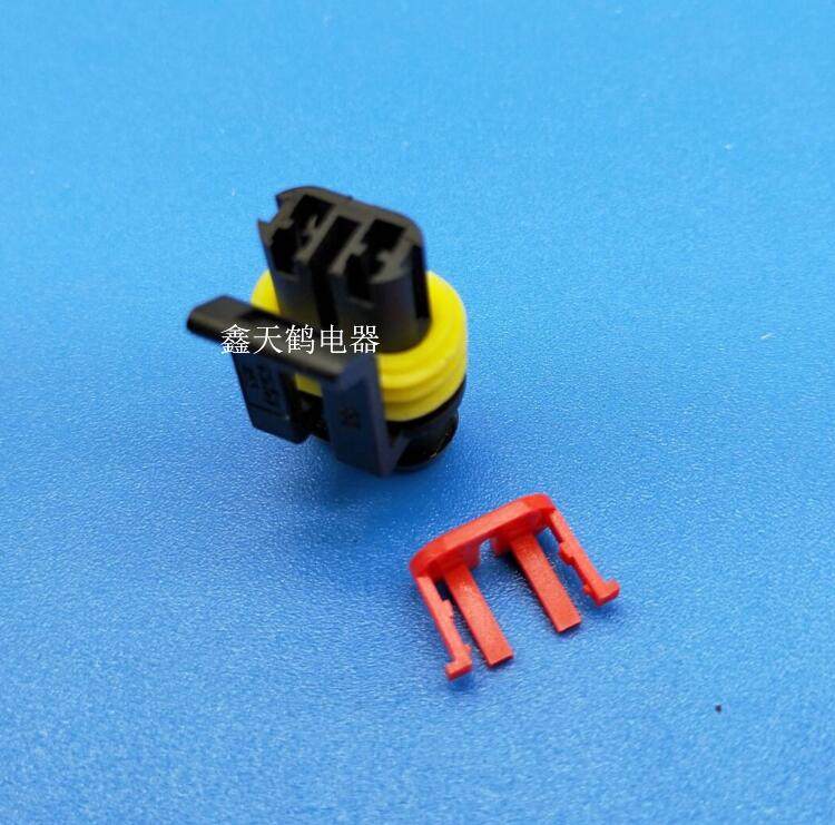 2孔芯汽车防水接插件282020-1车用 连接器真的能扛住暴雨+颠簸？_连接器_淘宝数码网