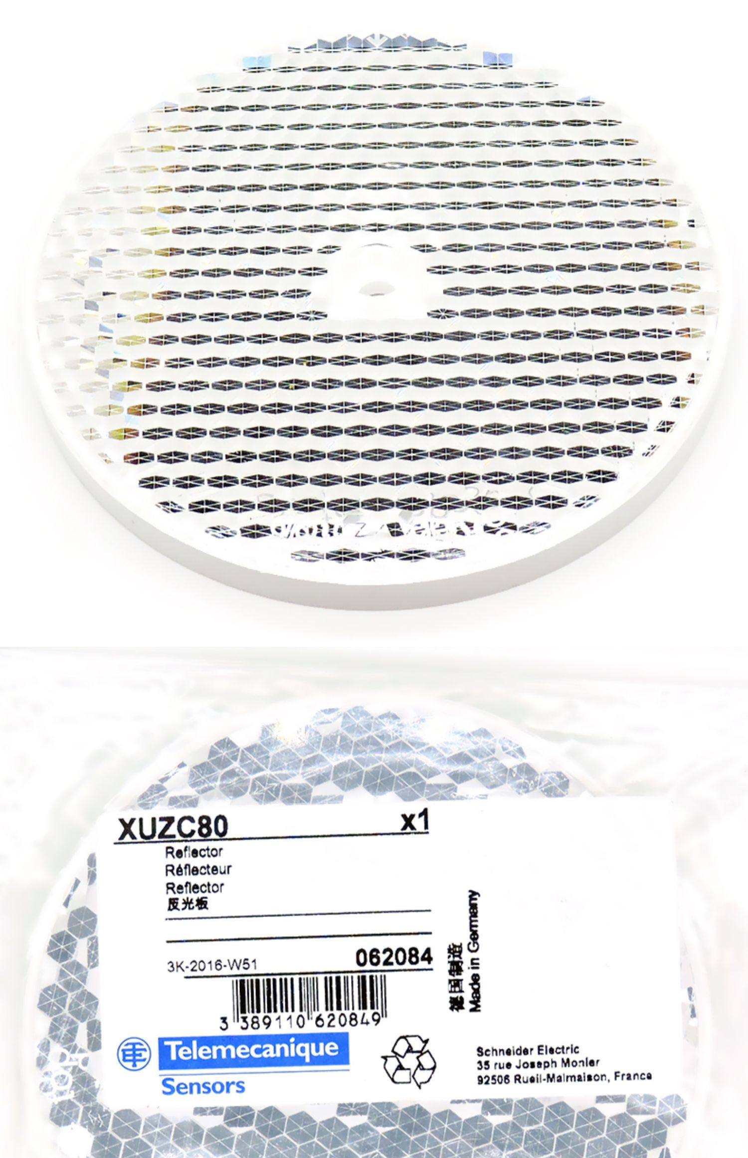 施耐德授权XUZ-C50光电开关XUZC80反光板圆直径80mm方50mm 反射型-阿里巴巴